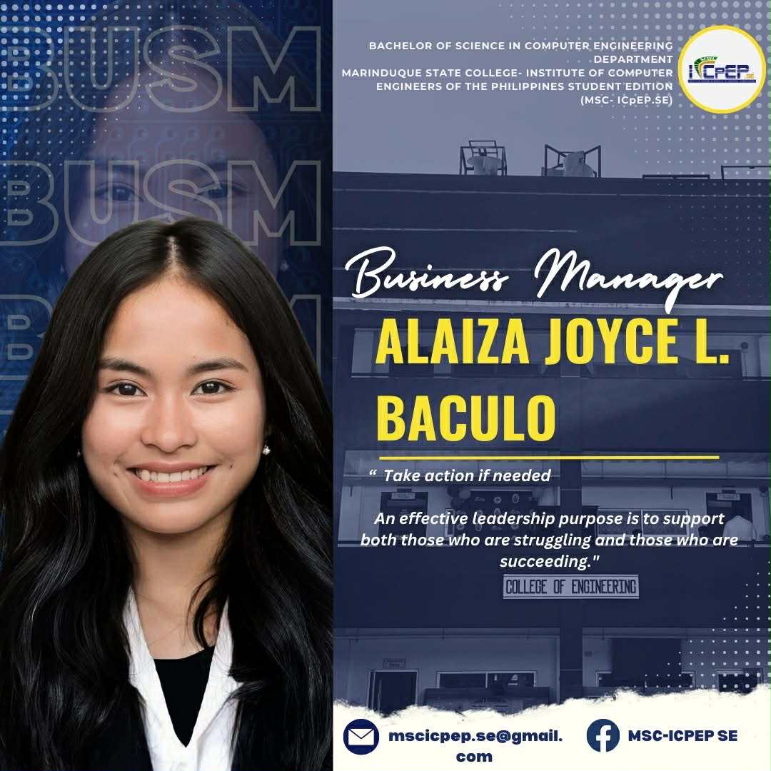 Alaiza Joyce Baculo | Computer Engineering Graduate